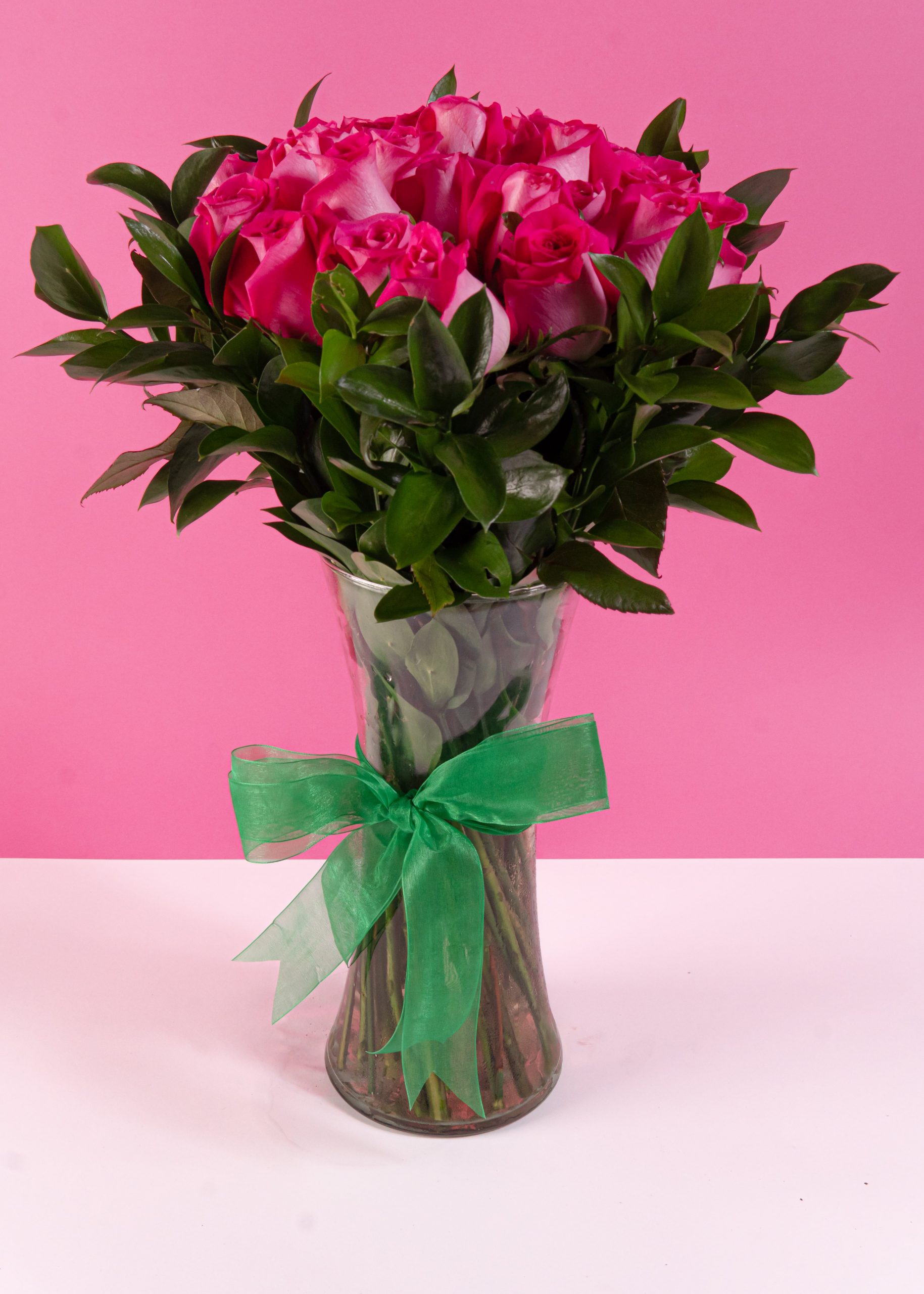 24 Rosas Fucsia – Regalo Floral